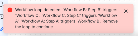 How to Avoid Workflow Loops