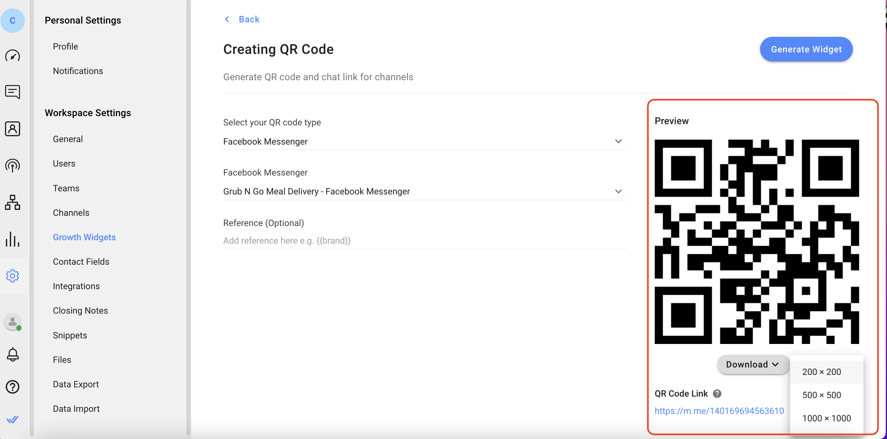 Getting Contacts to Message You