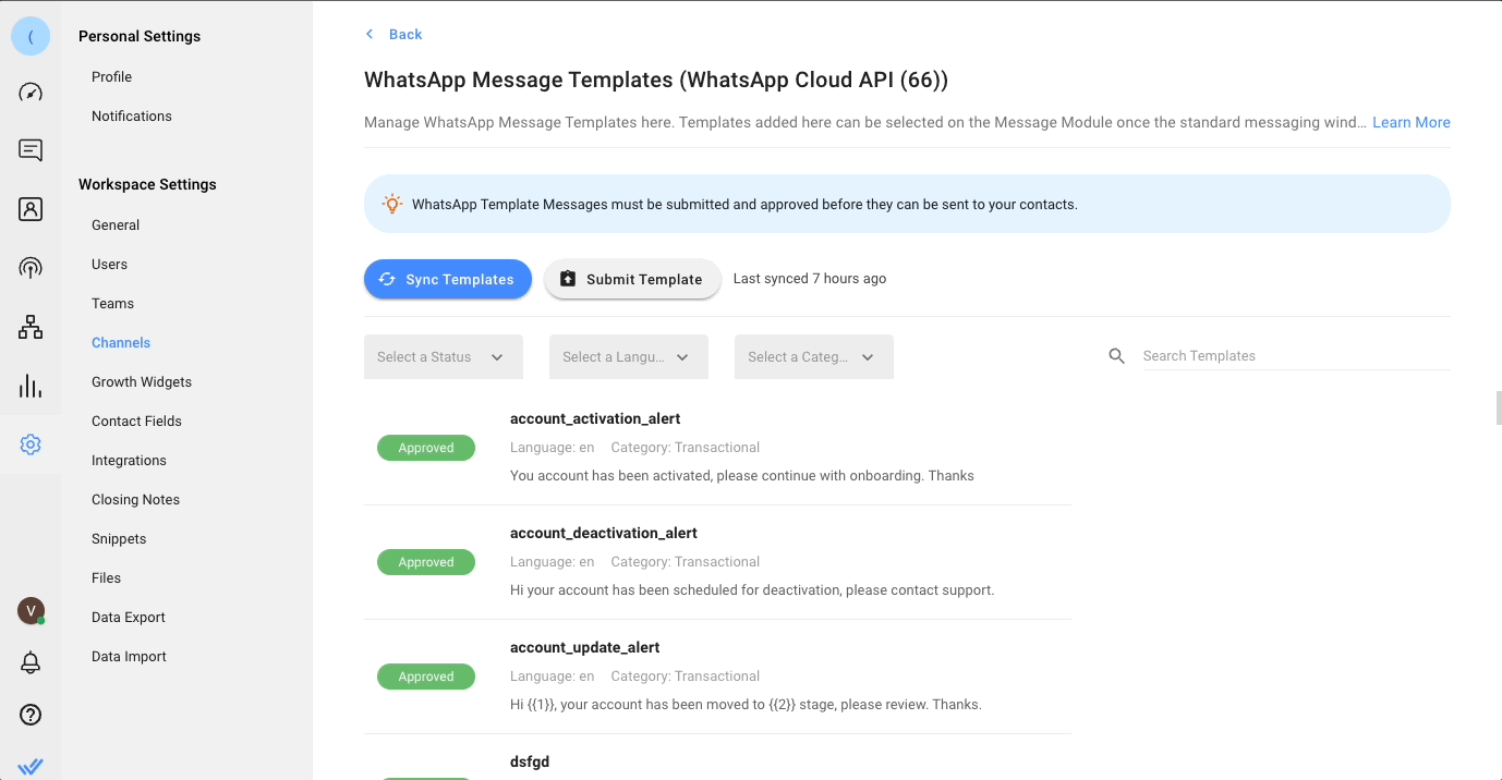 WhatsApp Cloud API