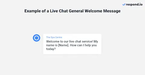 Ejemplos de Saludos de Chat: 15 Mensajes de Bienvenida de Chat en Vivo ...